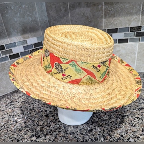 Vintage | Accessories | Vintage 98s Coors Original Straw Hat Size Ml ...